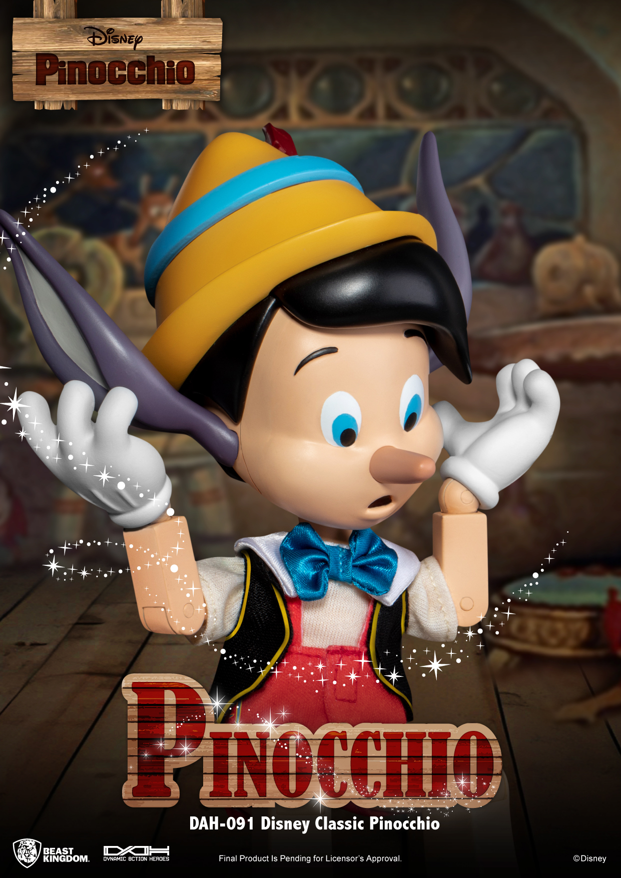 DEC228509 - PINOCCHIO DAH-091 DYNAMIC 8-CTION HEROES AF DEC228509 - PINOCCHIO DAH-091 DYNAMIC 8-CTION HEROES AF