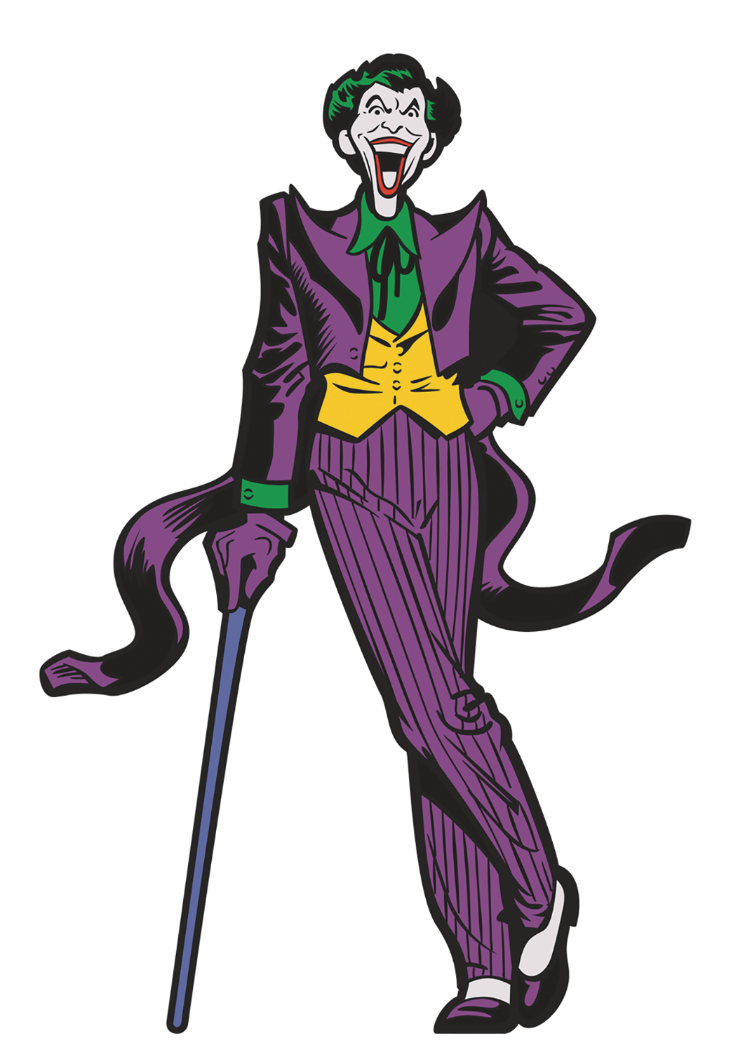 Apr188778 Figpin Batman Classic Comics Joker Pin 6pc Case Previews World