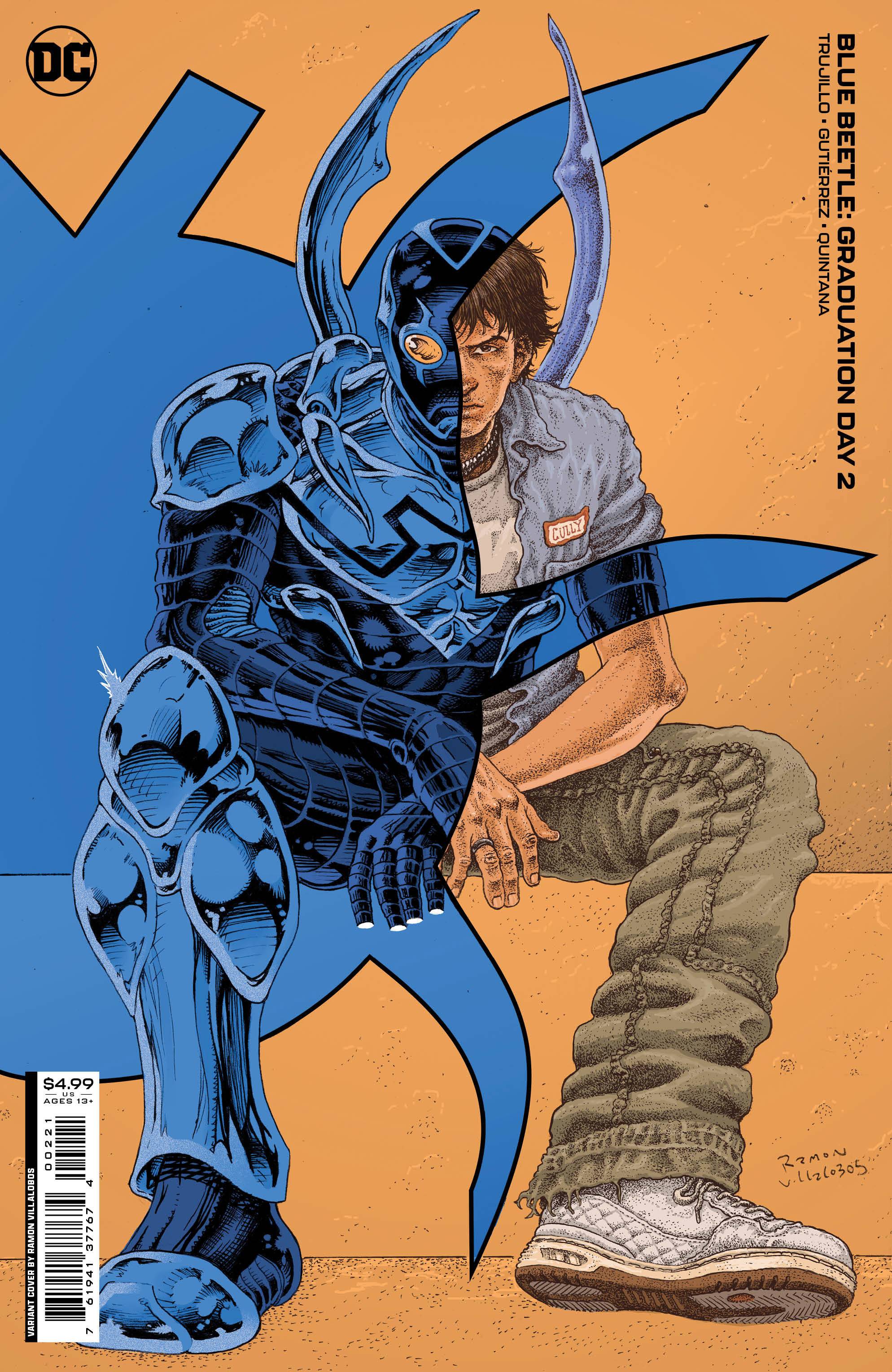 Oct223403 Blue Beetle Graduation Day 2 Of 6 Cvr B Villalobos Var