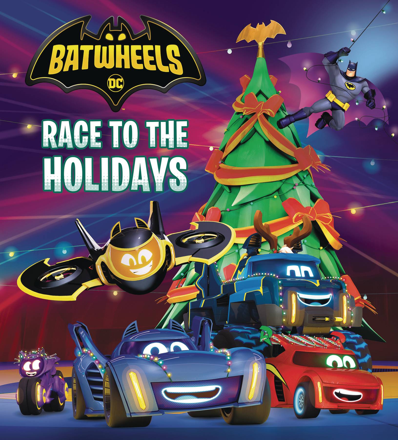 JUL241976 - DC BATMAN BATWHEELS RACE TO HOLIDAYS BOARD BOOK - Previews World