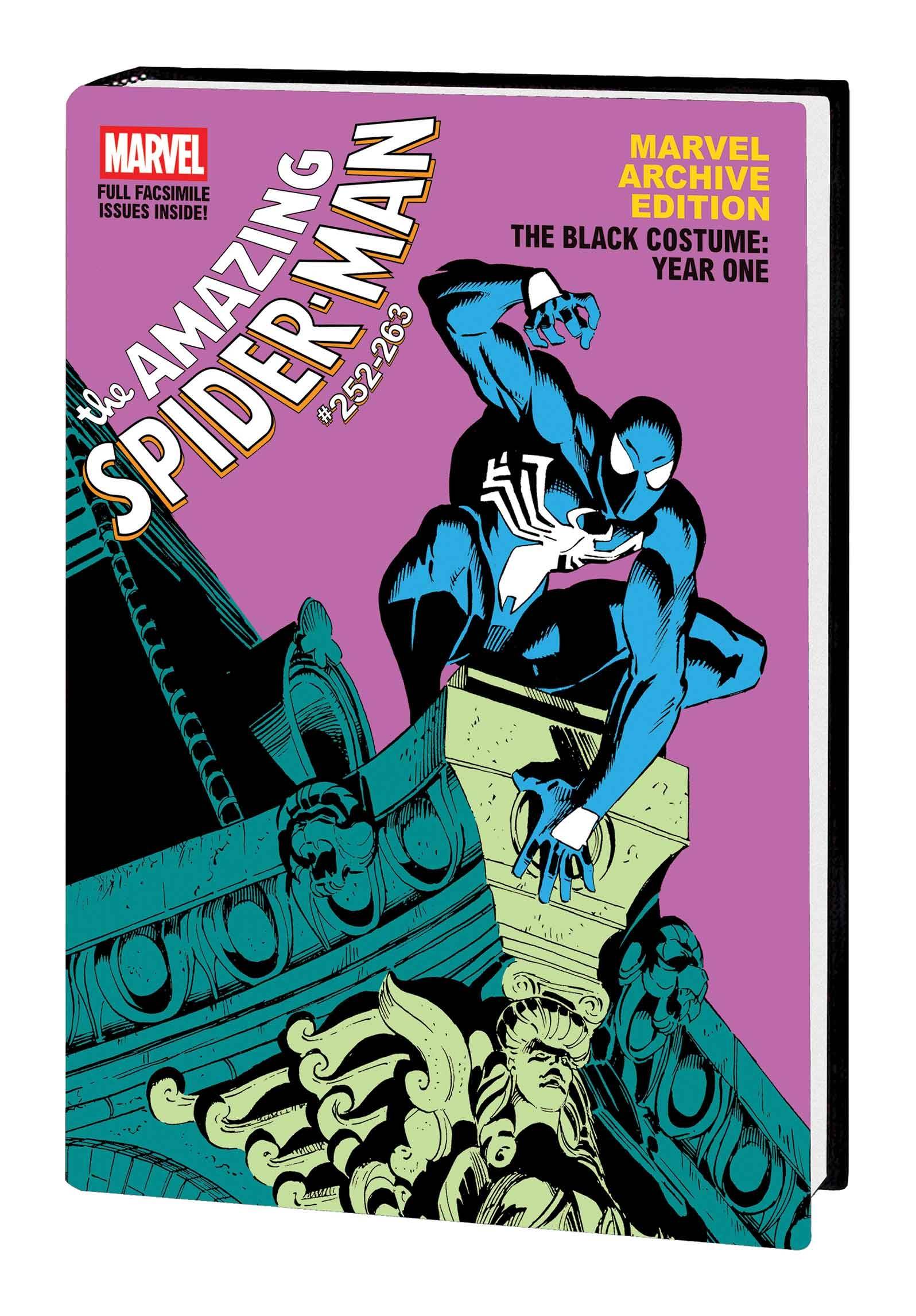 Jan250973 Archive Ed Amazing Spider Man Black Costume Year One Hc