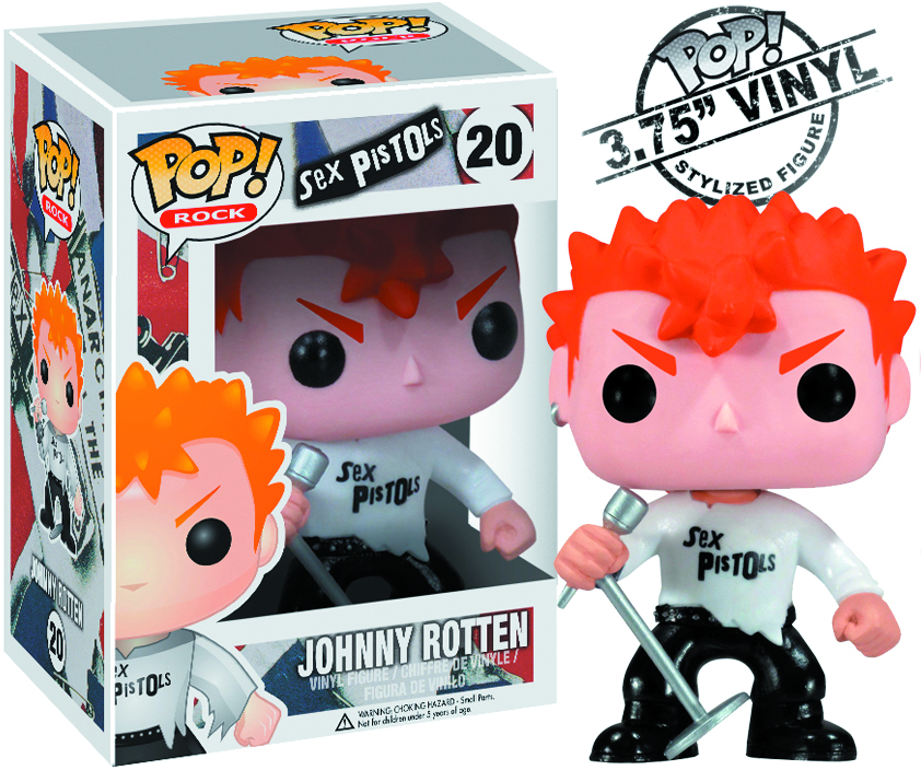 Jul122102 Pop Sex Pistols Johnny Rotten Vinyl Fig Previews World