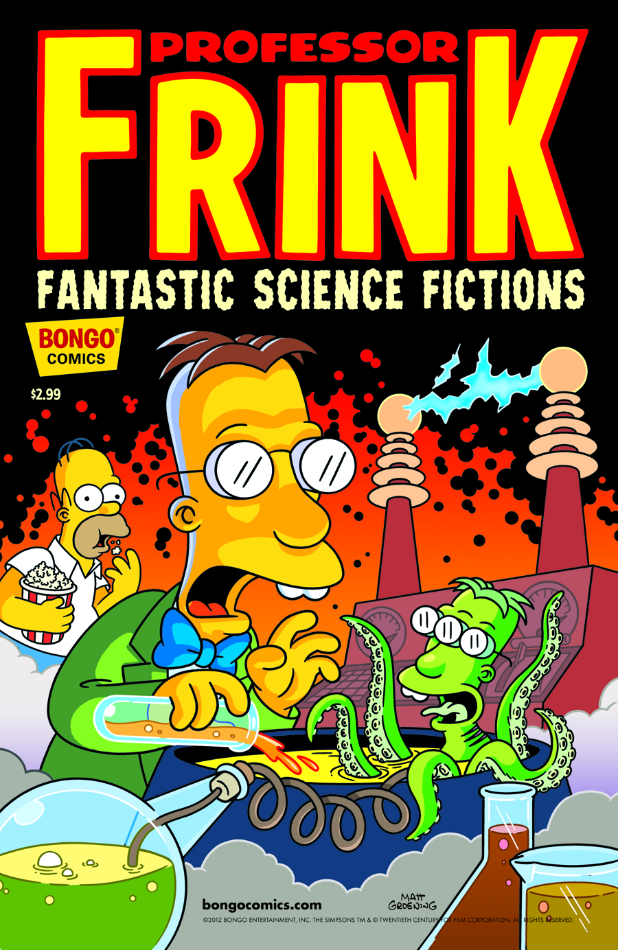 Dec120896 Professor Frink Fantastic Science Fictions 1 Previews World