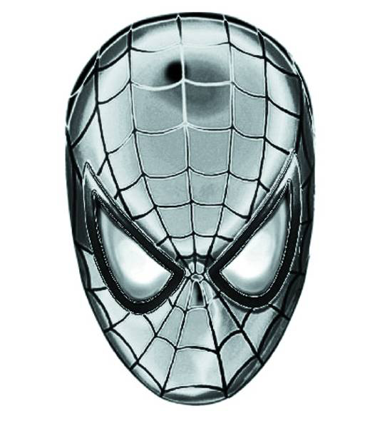 Jun132283 - Spider-man Face Pewter Lapel Pin - Previews World