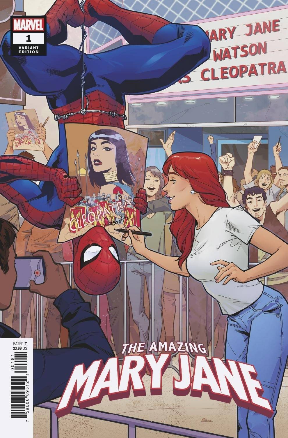 Spiderman Mary Jane Watson Comic