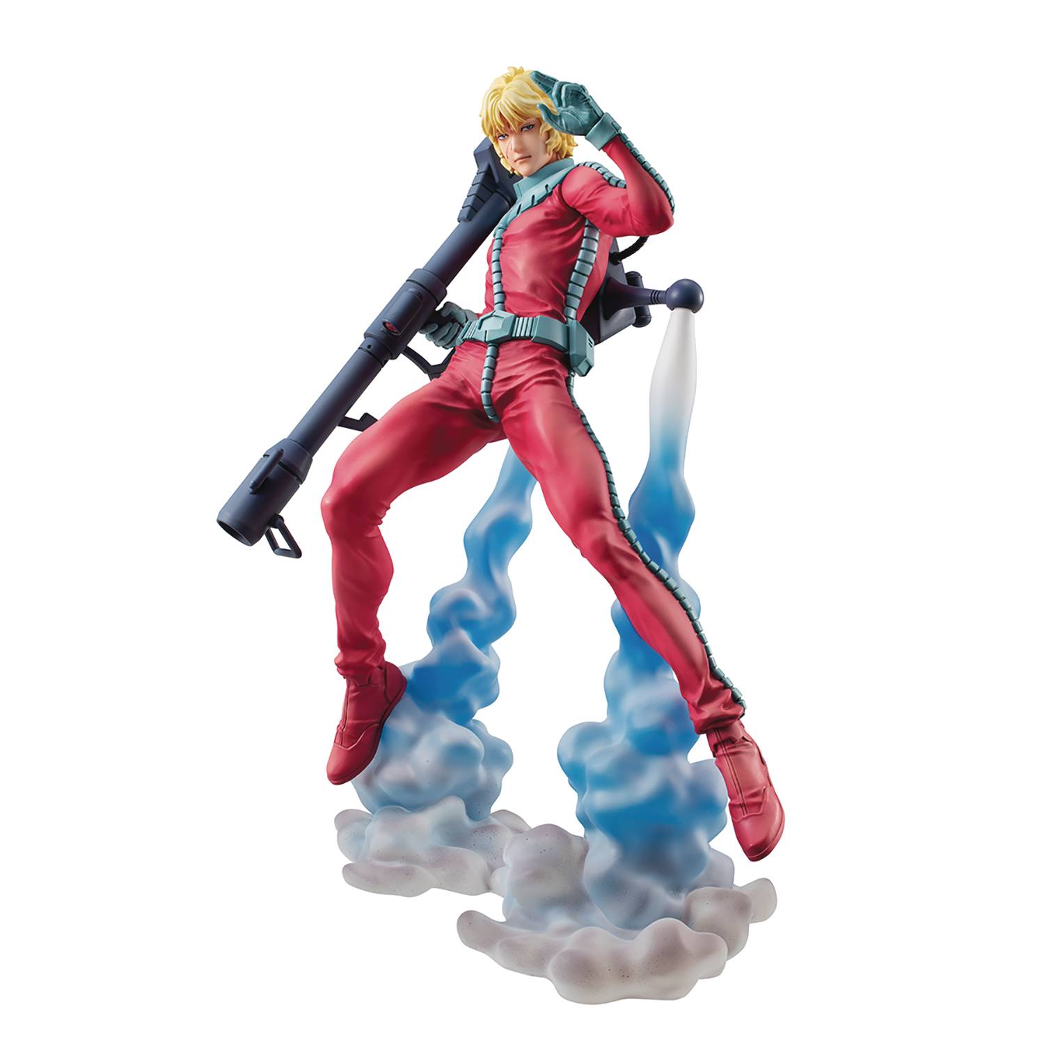 JUL219557 GGG MOBILE SUIT GUNDAM CHAR AZNABLE NORMAL SUIT PVC FIG